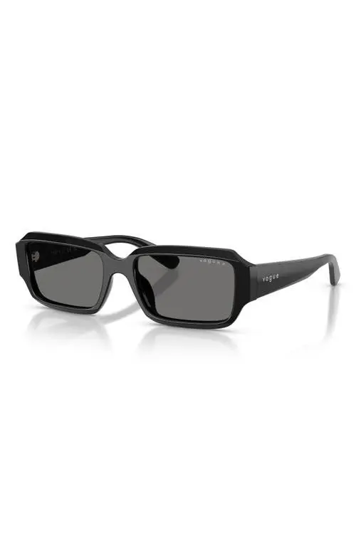 VOGUE Polarized Rectangle Sunglasses