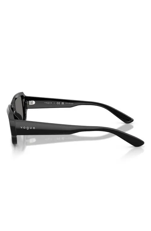 VOGUE Polarized Rectangle Sunglasses