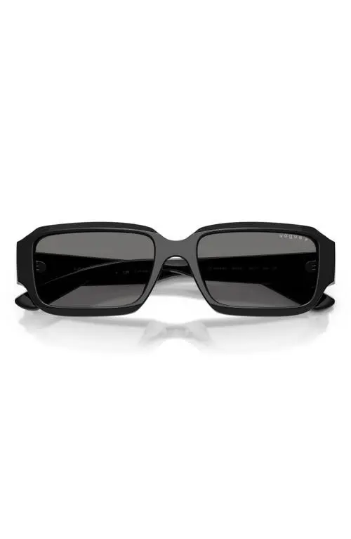 VOGUE Polarized Rectangle Sunglasses