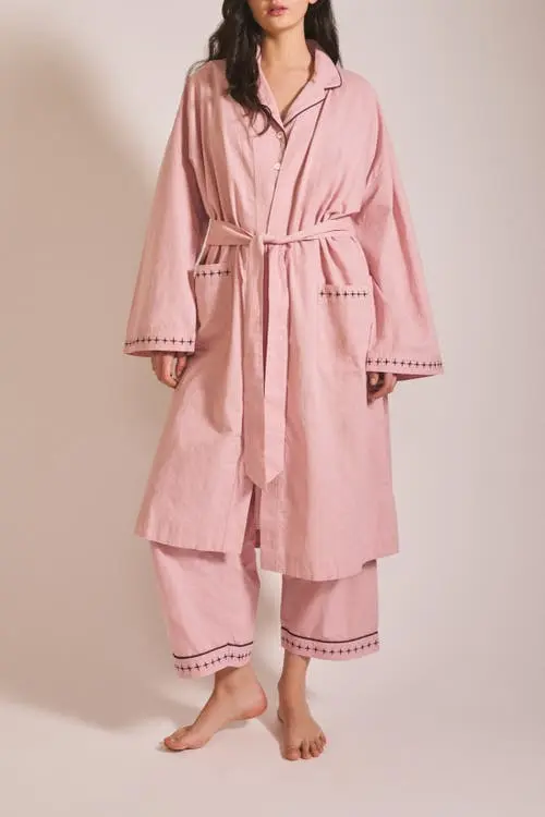 TBCO Cotton & Linen Robe