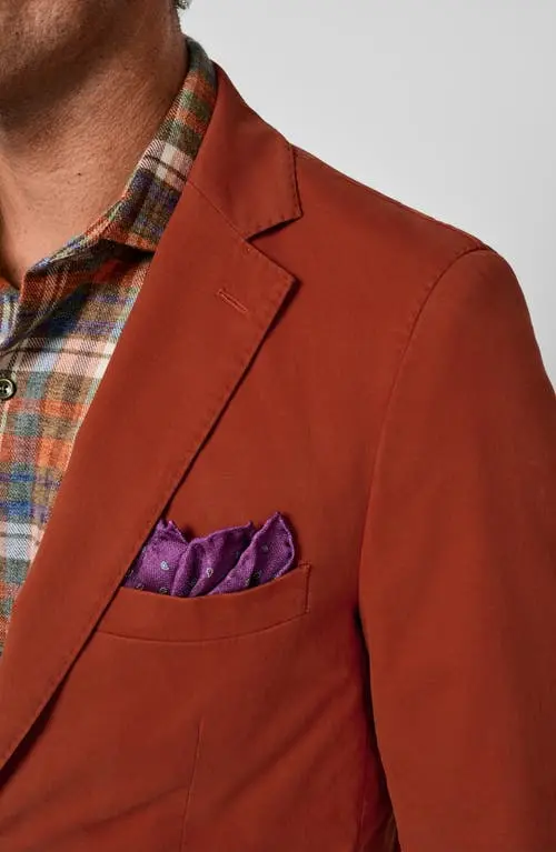 David Donahue Stretch Cotton And Cashmere Sport Coat