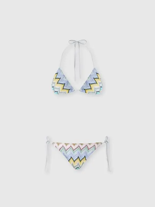 Missoni Classic Viscose Lamé Bikini - Multicoloured