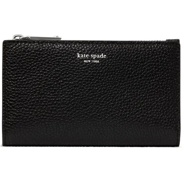 Kate Spade New York Devin Pebbled Leather Zip Pouch