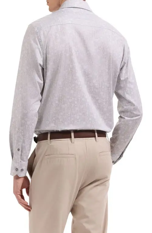 Bugatchi James Ooohcotton Long Sleeve Stretch Button Up Shirt