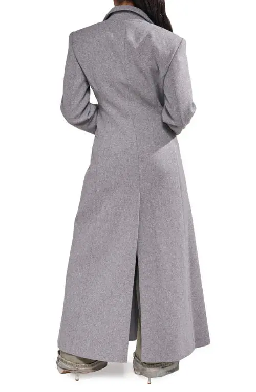 AZALEA WANG Haloir Double Breasted Trench Coat