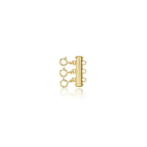 SET & STONES Layered Necklace Clasp Detangler - Gold