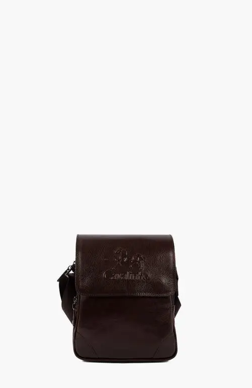CAVALINHO Gentleman Leather Traveler Crossbody Bag 92 - Brown