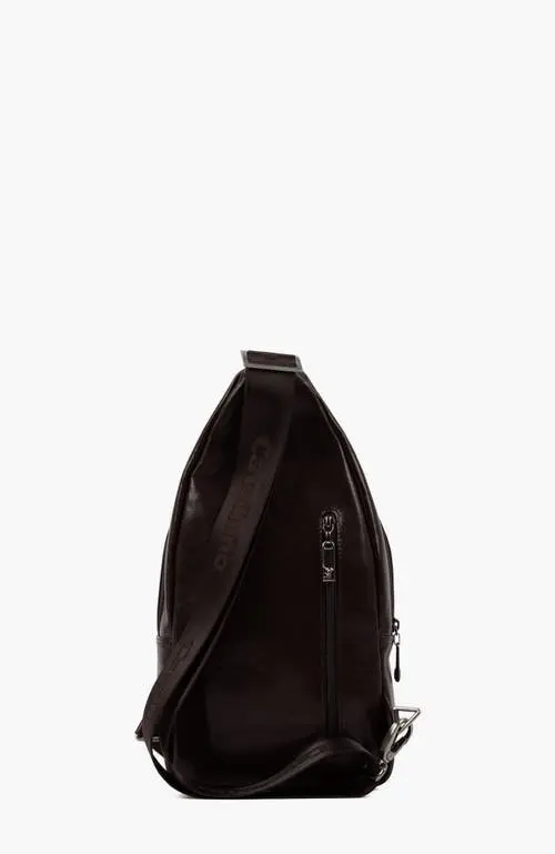 CAVALINHO Leather Sling Bag - Brown