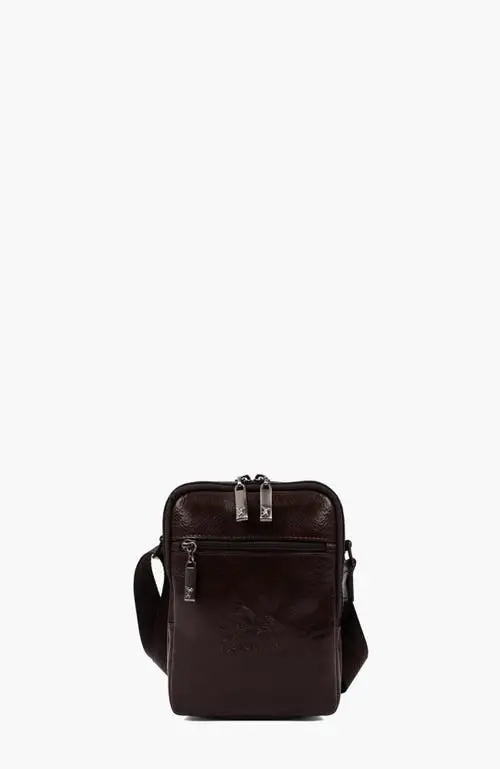 CAVALINHO Gentleman Leather Traveler Crossbody Bag 128 - Brown