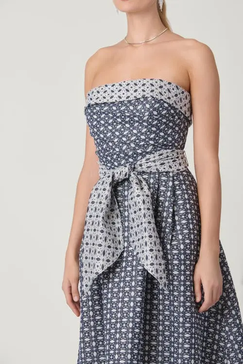 Shoshanna Trinity Jacquard Ellison Dress