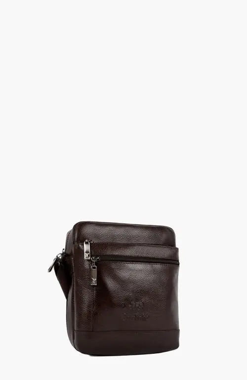 CAVALINHO The Sailor Leather Traveler Crossbody Bag