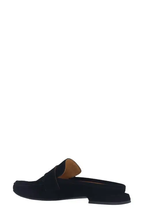 L'AMOUR DES PIEDS Tynessa Flat Mule - Black
