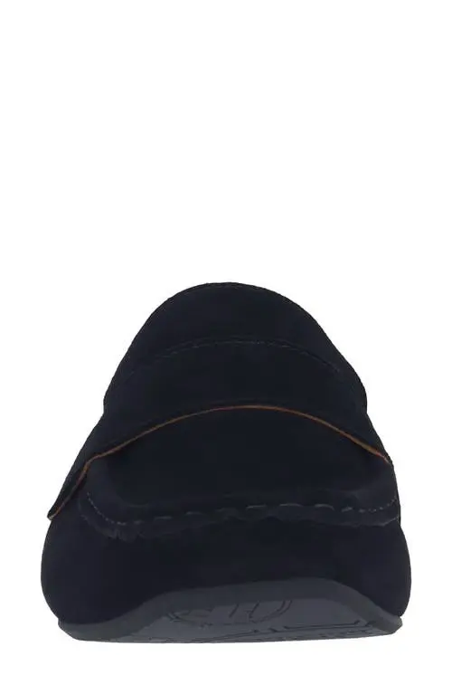 L'AMOUR DES PIEDS Tynessa Flat Mule - Black