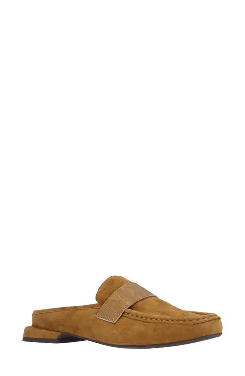 L'AMOUR DES PIEDS Tynessa Flat Mule - Coffee