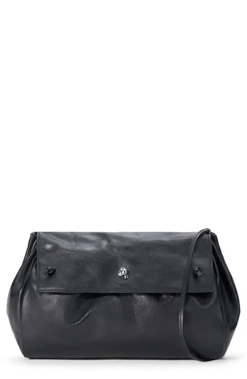 Staud Cy Convertible Leather Bag - Black
