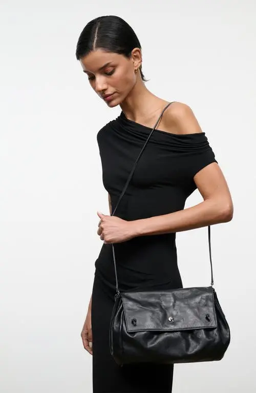 Staud Cy Convertible Leather Bag