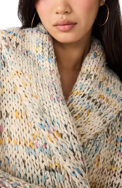 Steve Madden Enid Marled Shawl Collar Cardigan