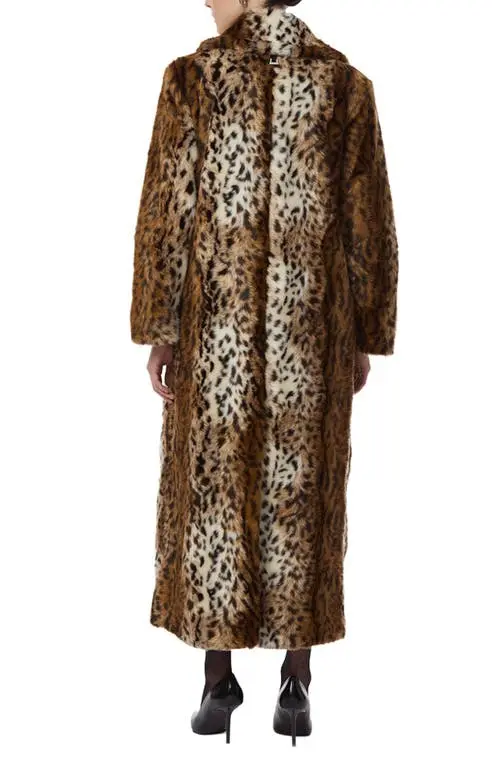 Apparis Gabrielle Faux Fur Maxi Coat