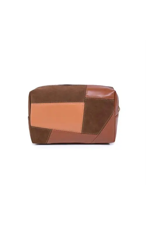 URBAN ESSENTIALS Patchwork Edit Cosmetic & Travel Organizer Pouch