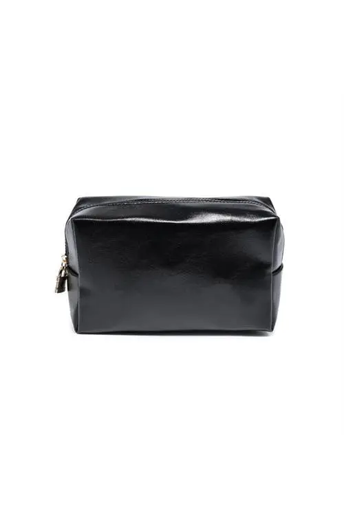 URBAN ESSENTIALS The Vault Cosmetic & Travel Organizer Pouch - Black