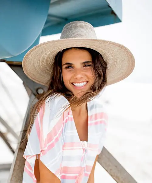 PETER GRIMM Dune Straw Hat