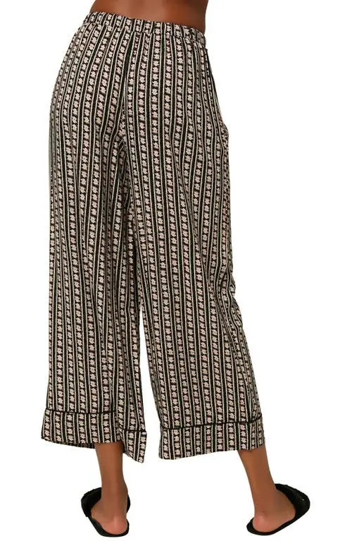 O'Neill Cosmos Tie Waist Crop Wide Leg Pants