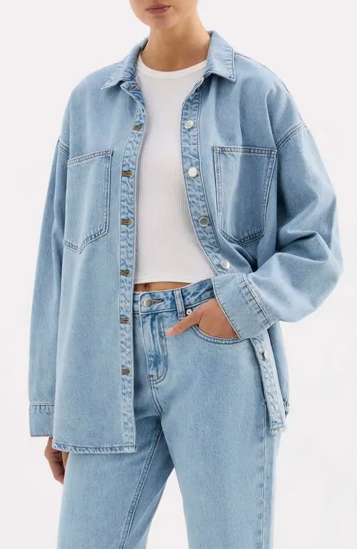Nude Lucy Oversized Denim Shirt Jacket