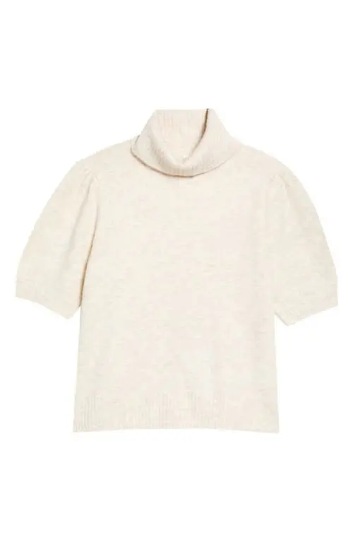 CECE DUPRAZ Turtleneck Short Sleeve Sweater - Malted