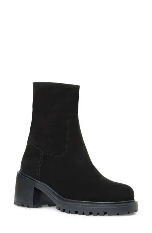 Aquatalia Danni Waterproof Suede Bootie - Black Suede
