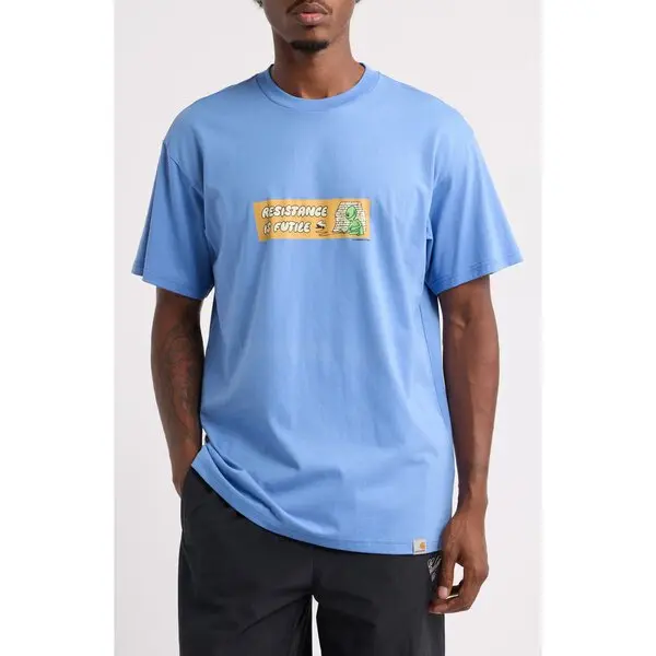 Carhartt Work In Progress Organic Cotton Graphic T-shirt - Curacao