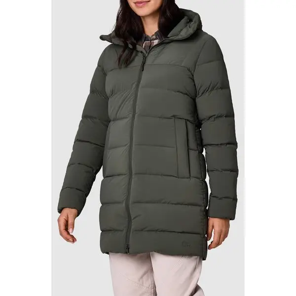OUTDOOR RESEARCH Highveil Stretch Down Parka - Dark Laurel