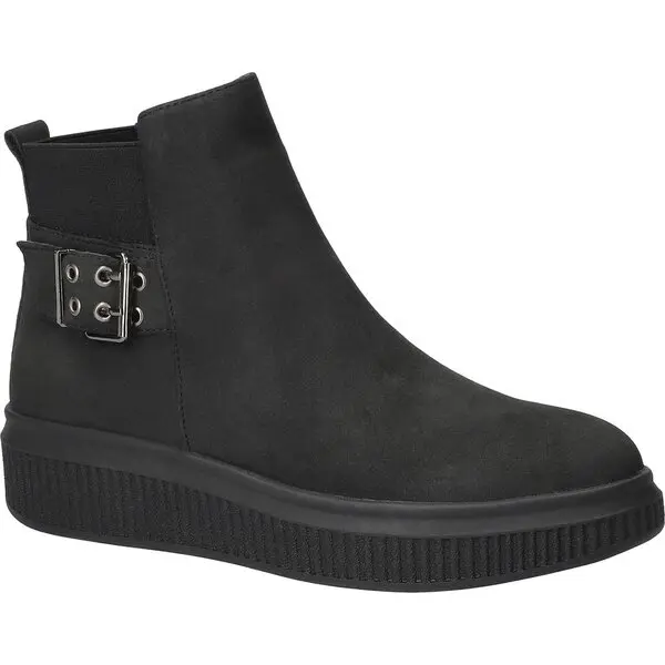 BELLA VITA Cassie Buckle Bootie - Black