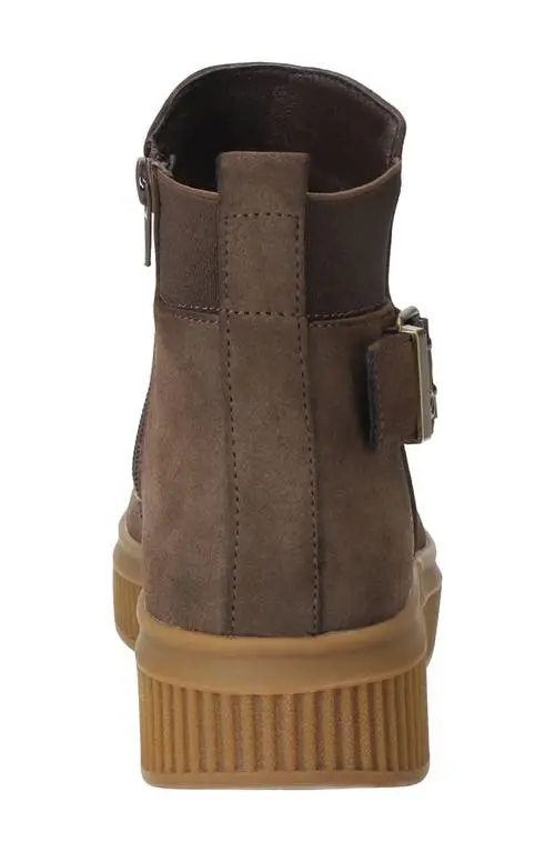 BELLA VITA Cassie Buckle Bootie - Brown