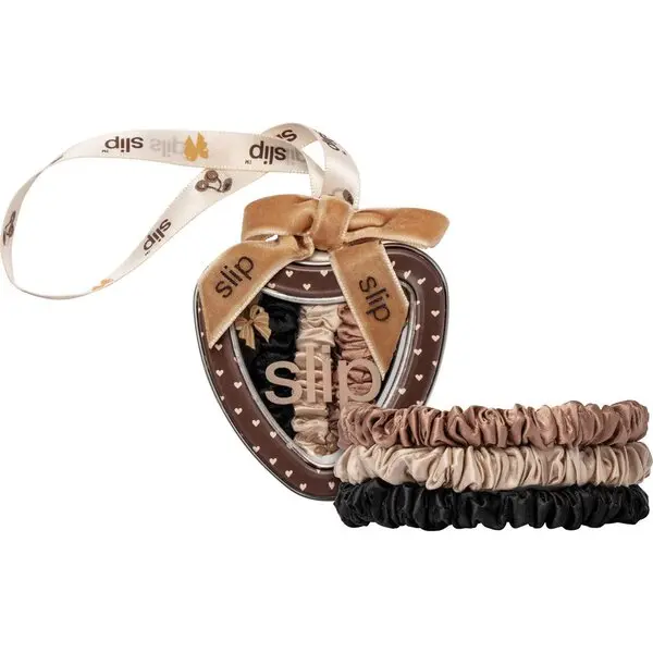 Slip Pure Silk Skinny Scrunchie Set - Thea