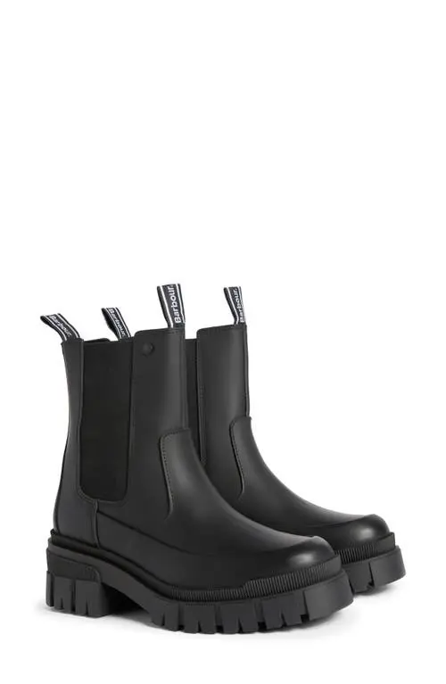 Barbour Sofie Leather Chelsea Boot - Black