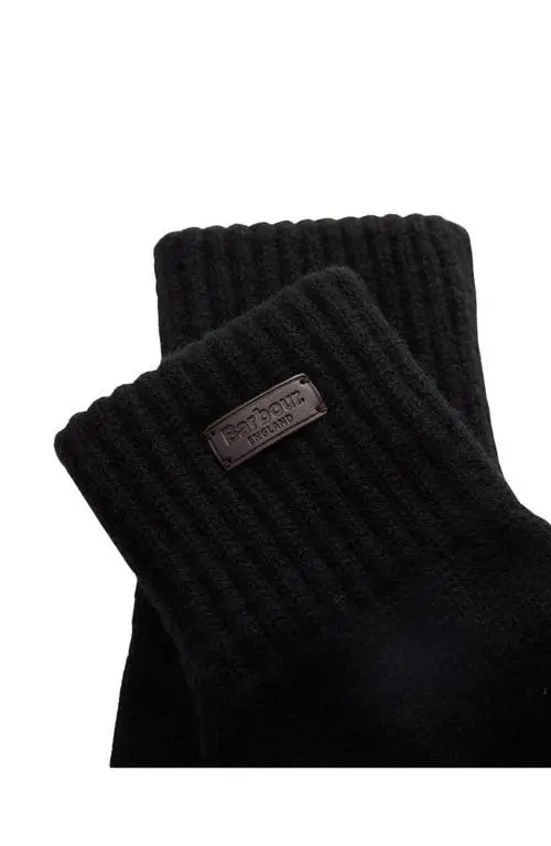 Barbour Heath Fingerless Wool Gloves