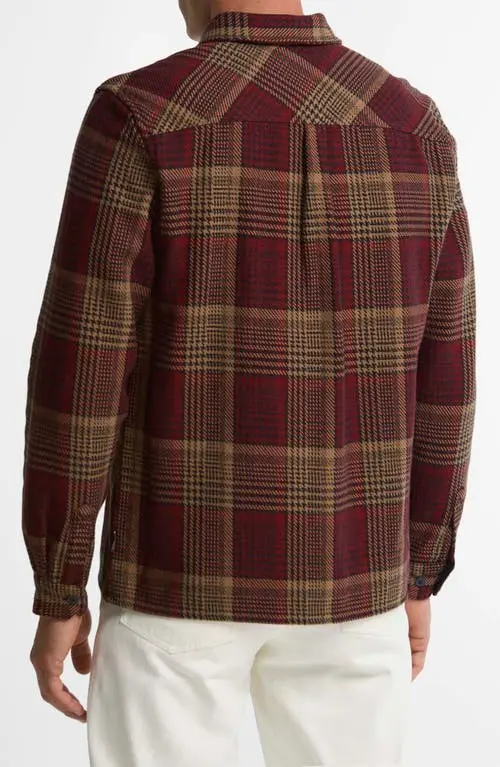 Barbour Millom Relaxed Houndstooth Shirt