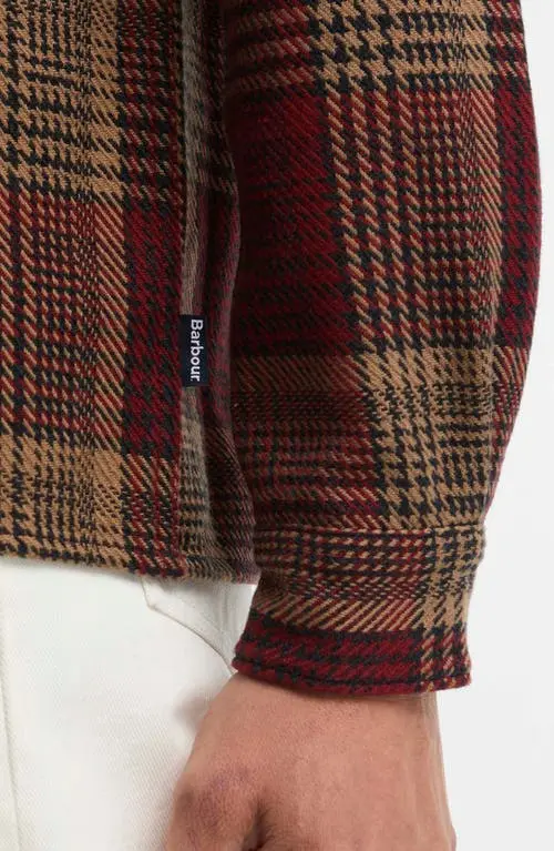 Barbour Millom Relaxed Houndstooth Shirt