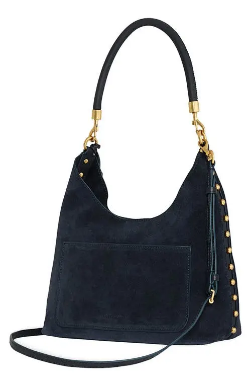 Rebecca Minkoff Nolita Compact Leather Hobo - Midnight Blue
