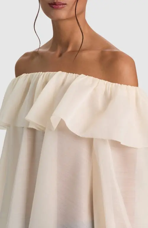 Alice + Olivia Alta Off The Shoulder Top