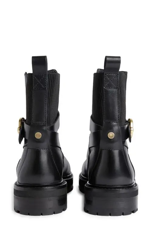 Barbour Alexandra Leather Boot - Black
