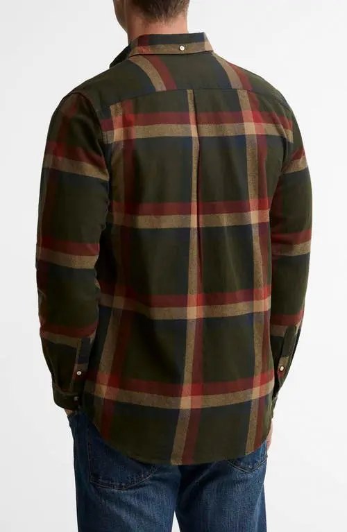 Barbour Folley Tailored Plaid Cotton Shirt