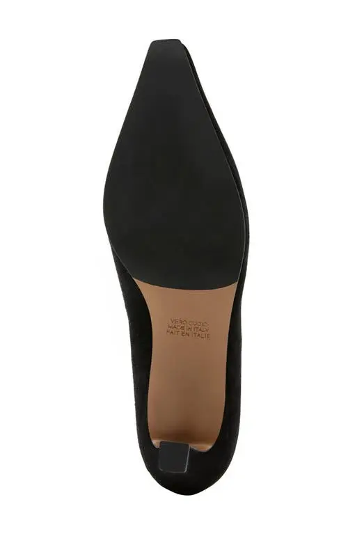 La Canadienne Beckham City Dry™ Waterproof Pump - Black Suede