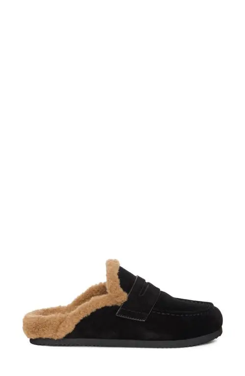 Paige Wynn Faux Fur Lined Flat Mule