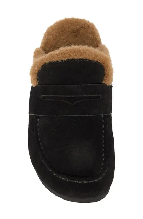 Paige Wynn Faux Fur Lined Flat Mule