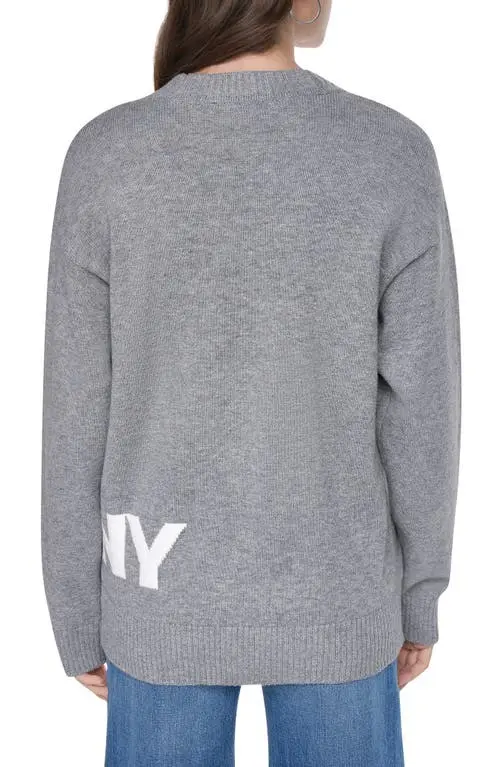 Dkny Textured Patches Cardigan - Feather He