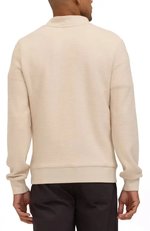THREADS 4 THOUGHT Half-zip Waffle Pullover - Tapioca