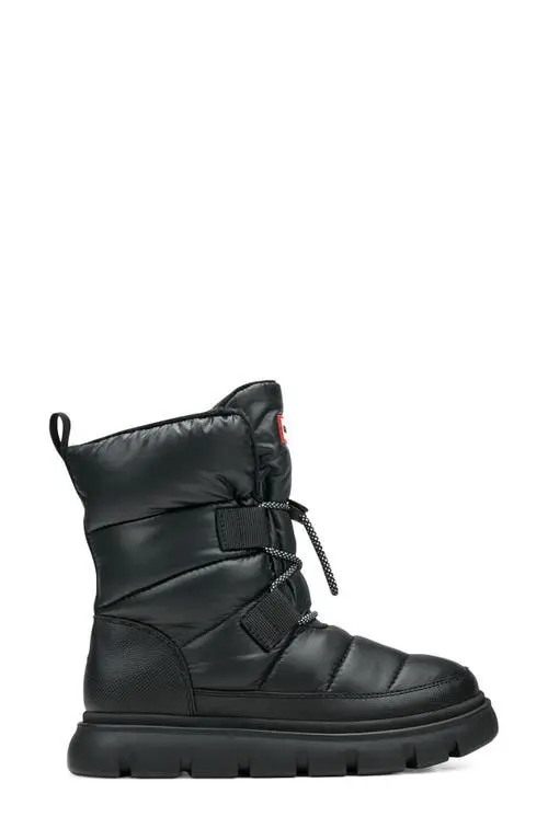 Hunter Quilted Snow Boots - Black