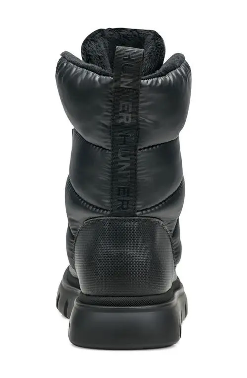 Hunter Quilted Snow Boots - Black
