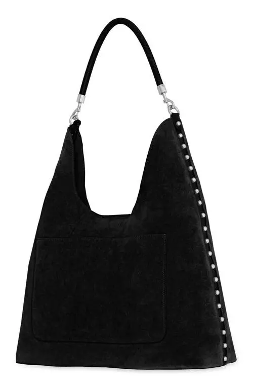 Rebecca Minkoff Nolita Leather Hobo - Black